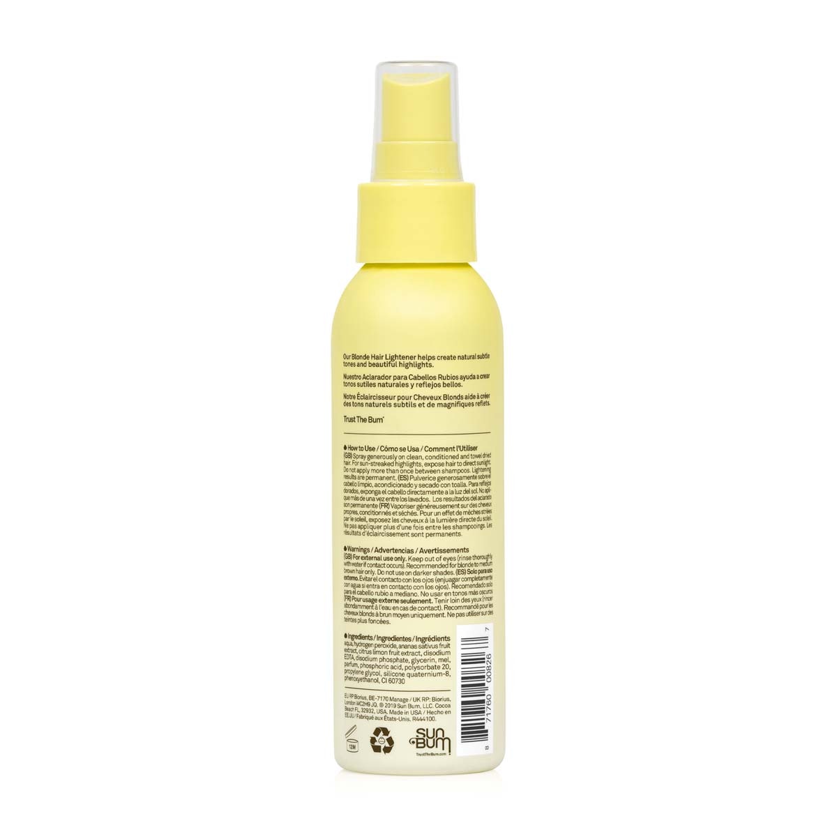Sun Bum Blonde Hair Lightener 118ml | SEPHORA UK