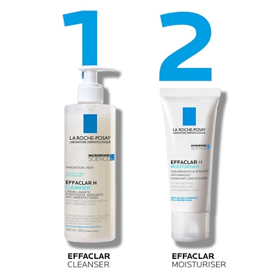 La Roche-Posay Effaclar H+ Cleansing Cream for Oily Blemish Prone Skin ...
