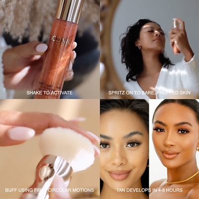 ICONIC London Prep-Set-Tan Tanning Mist 75ml | SEPHORA UK