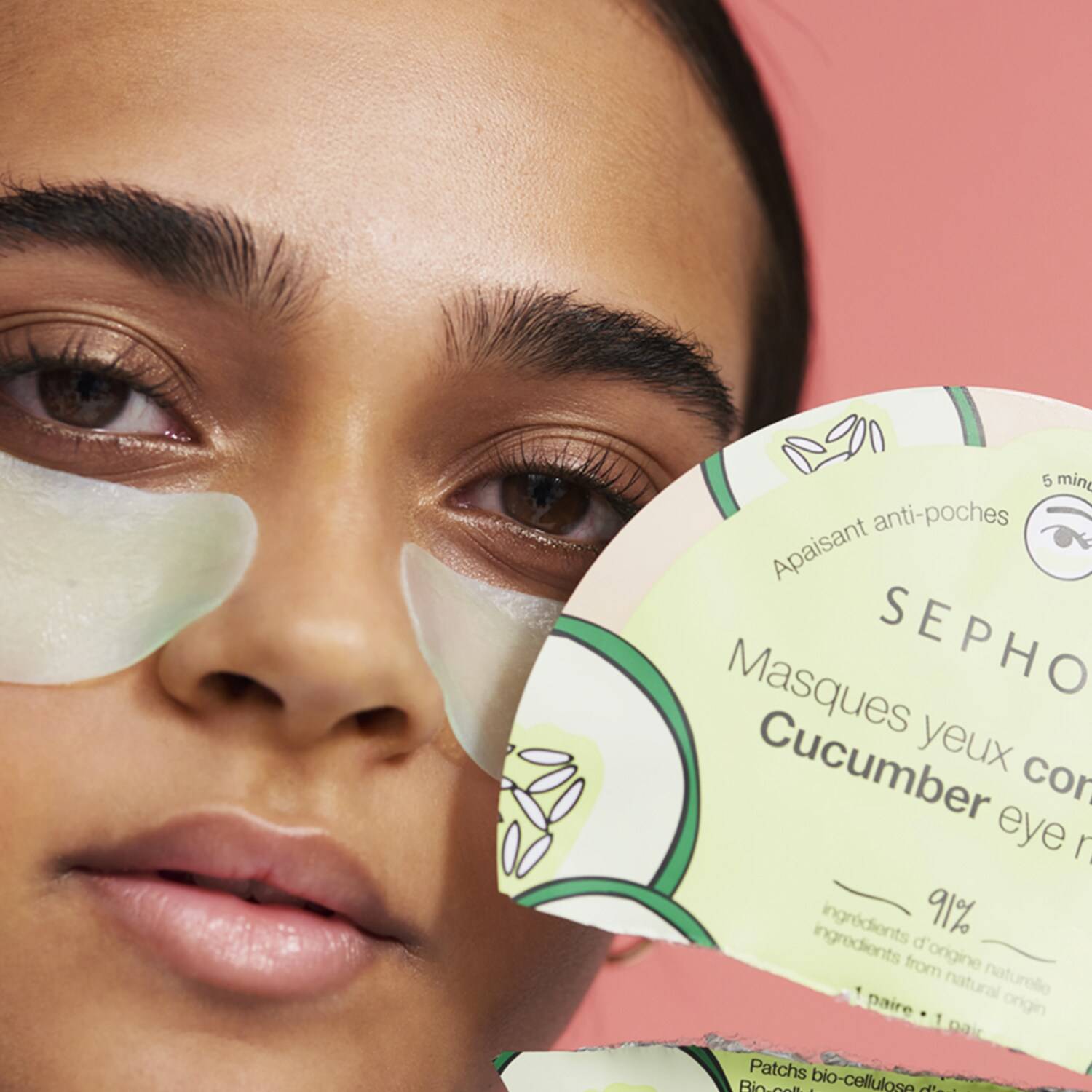 SEPHORA COLLECTION Bio-cellulose Eye Masks pomegranates | SEPHORA UK
