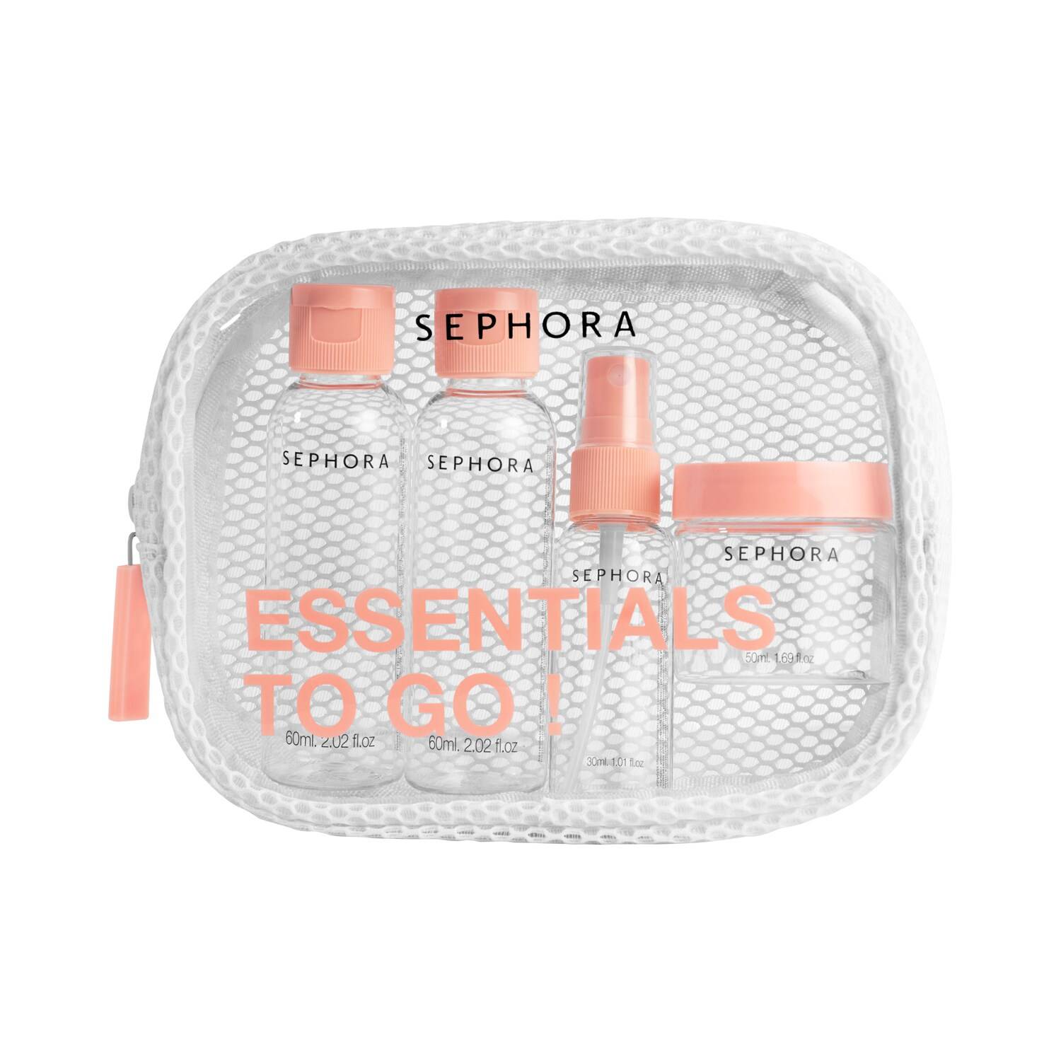 SEPHORA COLLECTION Week-end kit - Set of 4 empty containers 4 pieces ...