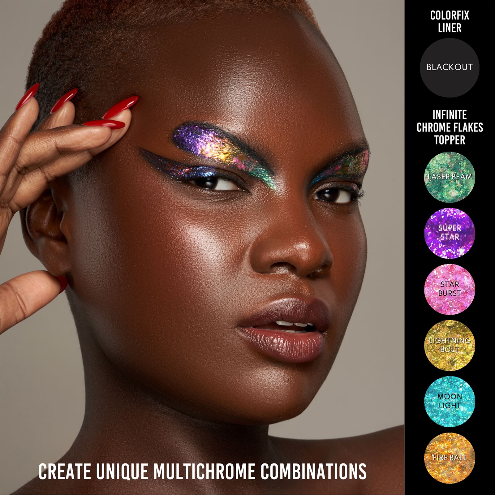 Danessa Myricks Beauty Infinite Chrome Flakes 3.8g | SEPHORA UK