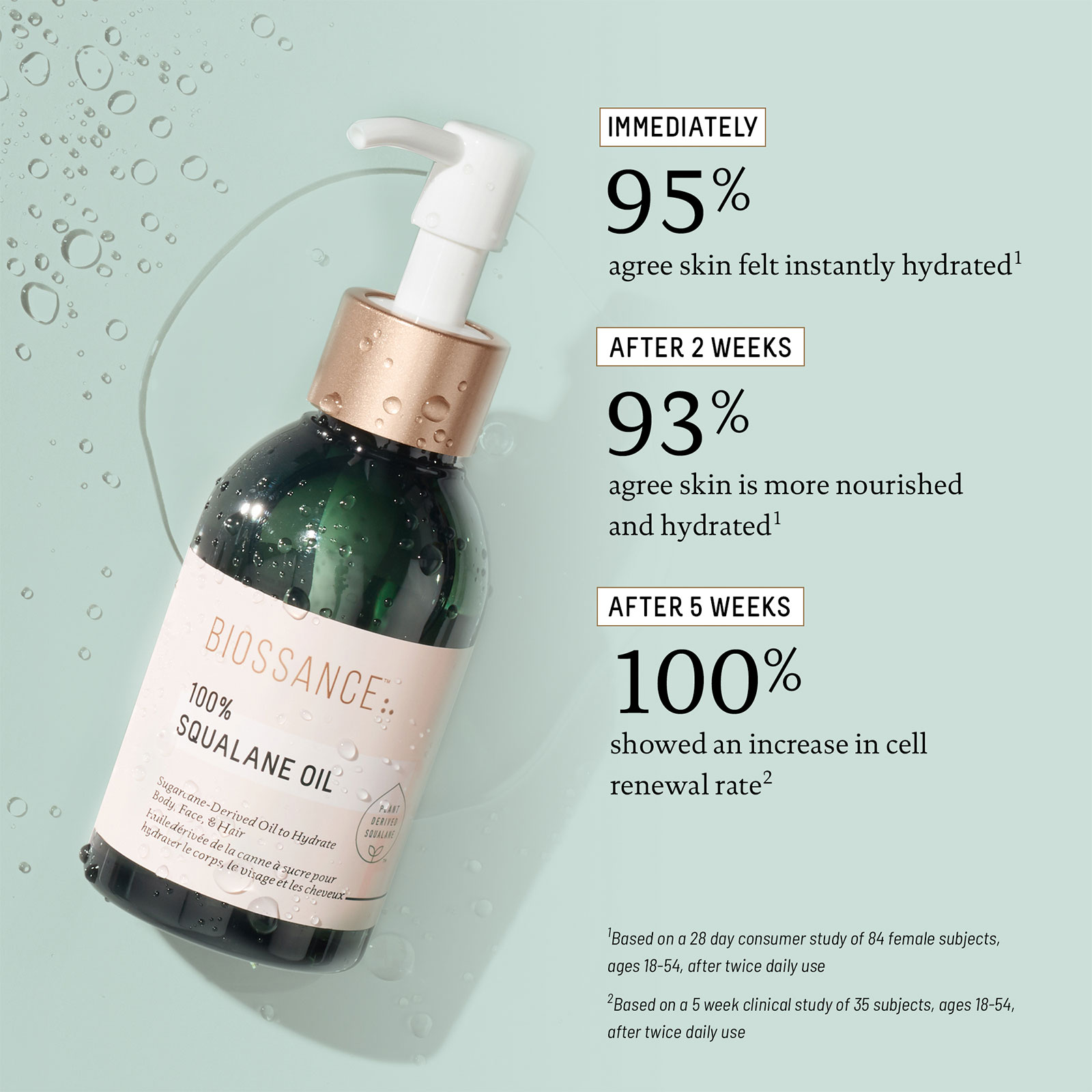 BIOSSANCE 100% Squalane Oil 100ml | SEPHORA UK
