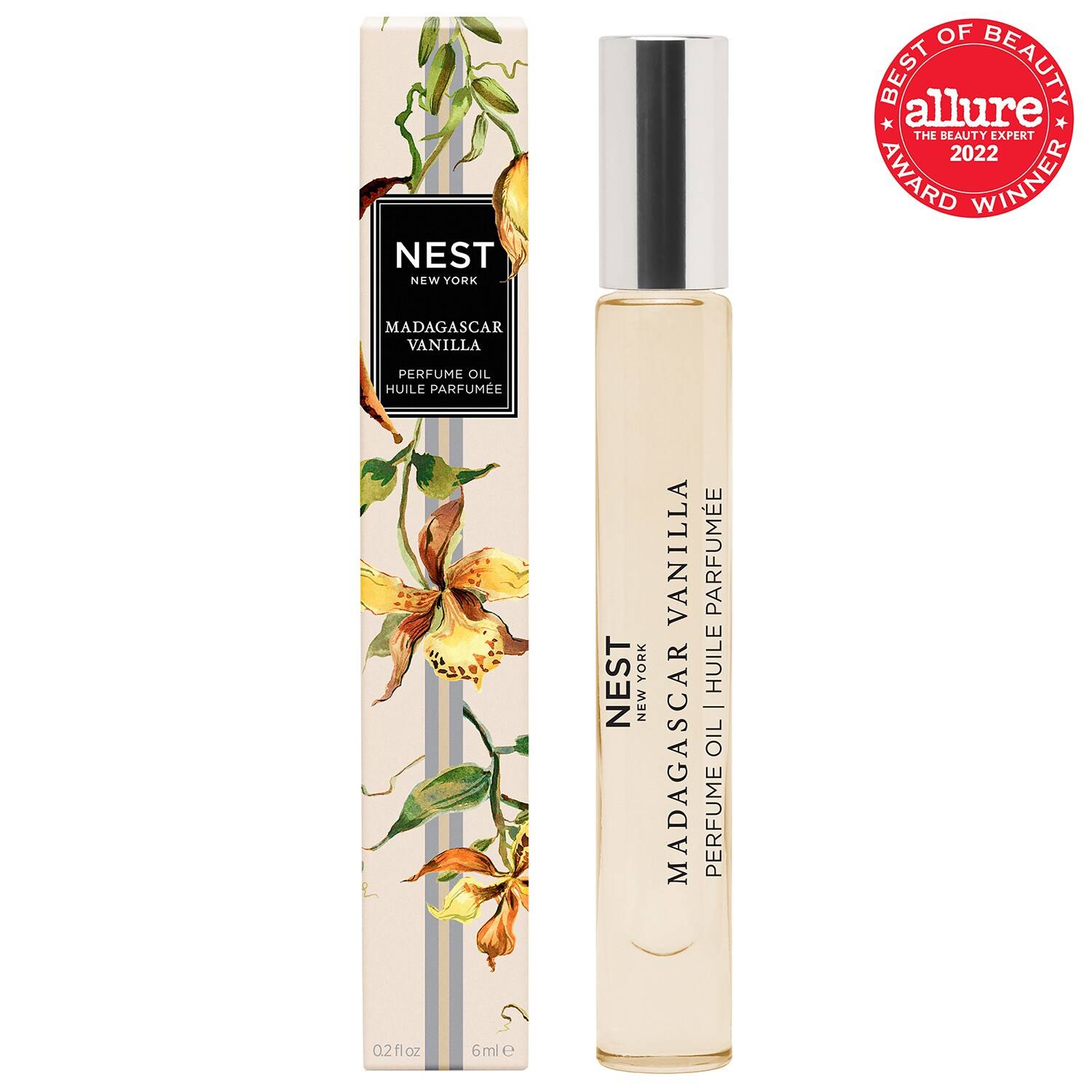 NEST New York Madagascar Vanilla Perfume Oil Rollerball 6ml | SEPHORA UK