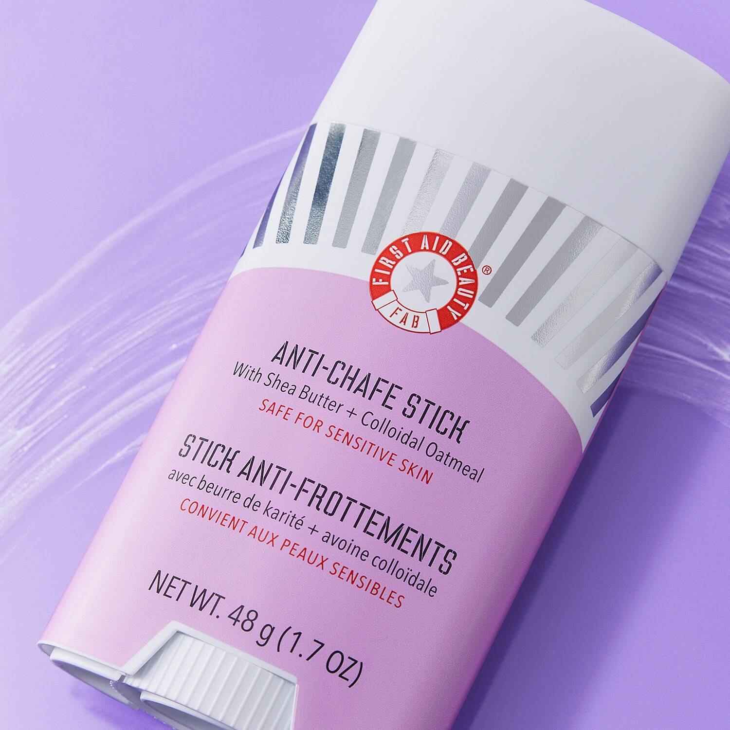 FIRST AID BEAUTY Anti-chafe stick – Stick with Shea Butter + Colloidal ...