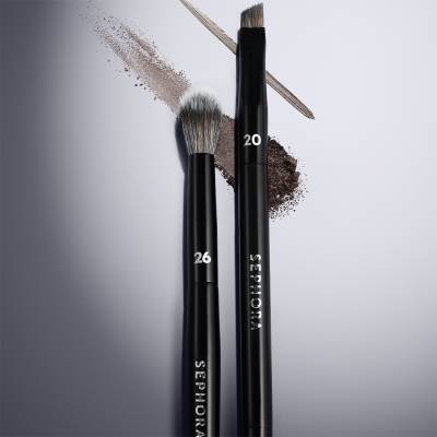 Makeup brushes at sephora store