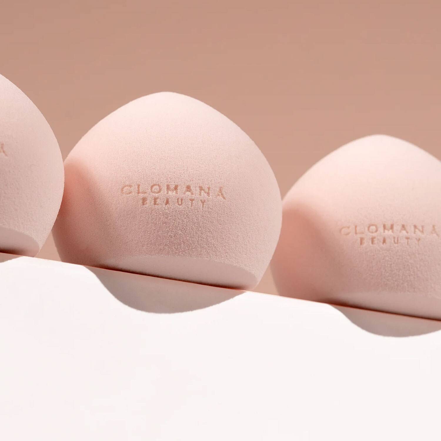 CLOMANA BEAUTY Marshmallow Sponge Set of Four | SEPHORA UK