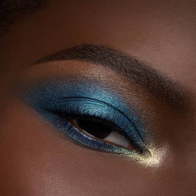 Blue Makeup For Prom