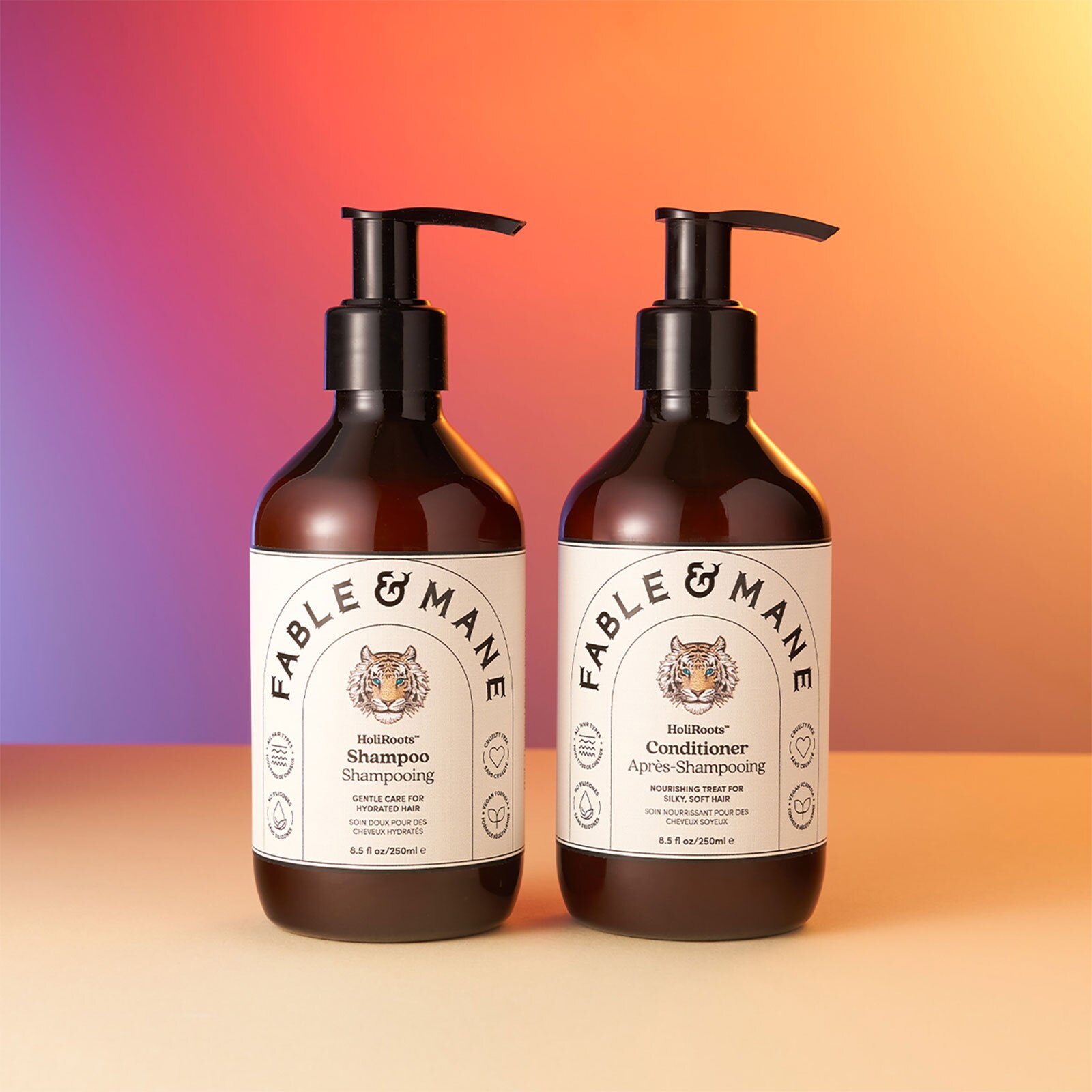 FABLE & MANE HoliRoots™ Hydrating Shampoo & Conditioner Duo 250ml | SEPHORA UK