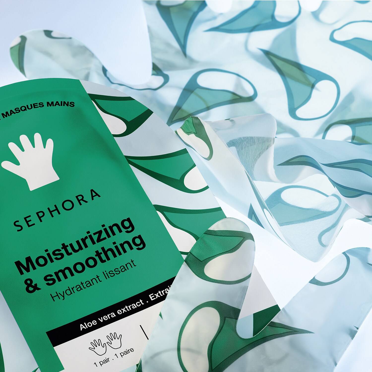 SEPHORA COLLECTION Hydration Infused Hand Care Mask 15 Minute Aloe Vera ...