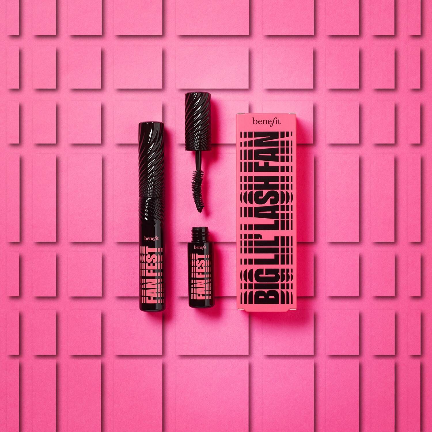 BENEFIT COSMETICS Big Lil Lash Fan 2024 Fan Fest Mascara Booster Set ...