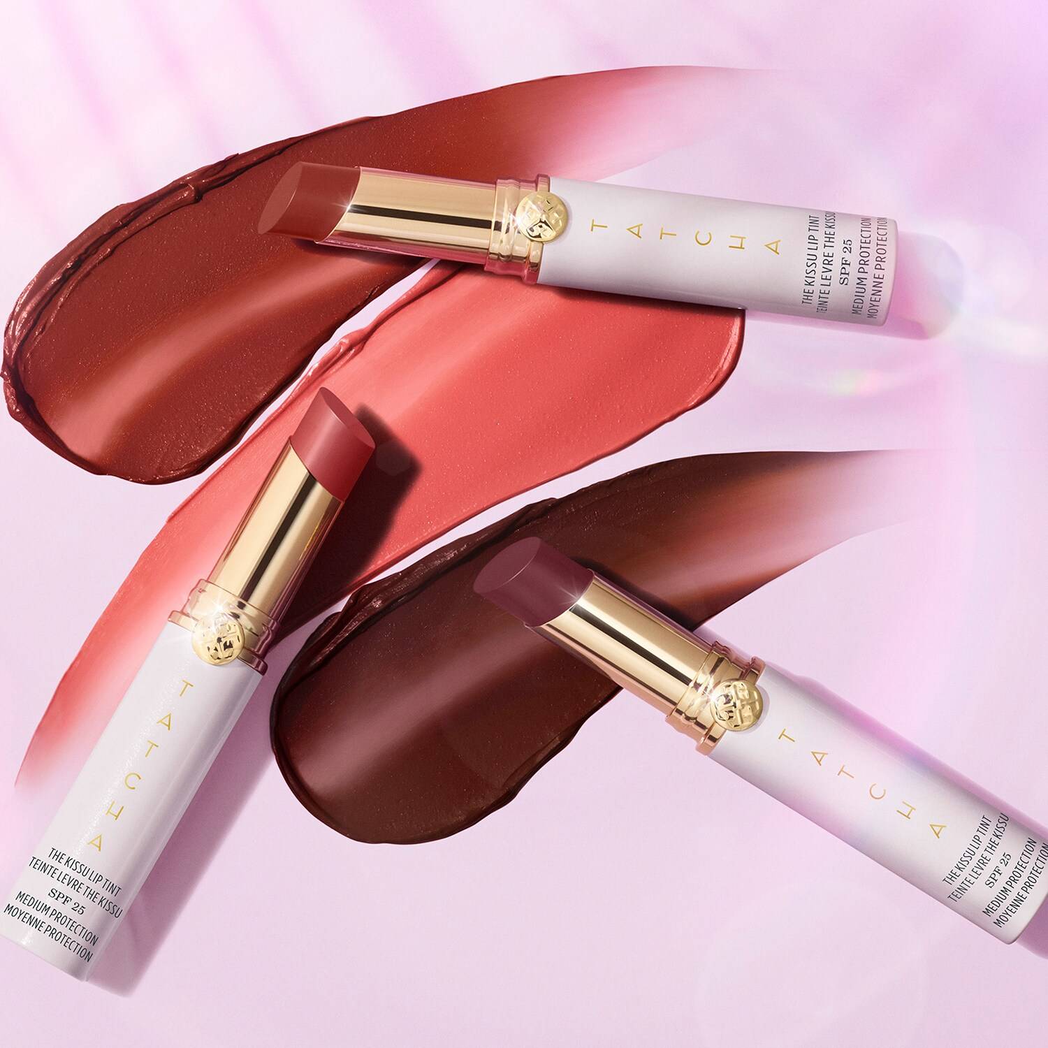 TATCHA The Kissu Lip Tint SPF25 Camellia 4g | SEPHORA UK