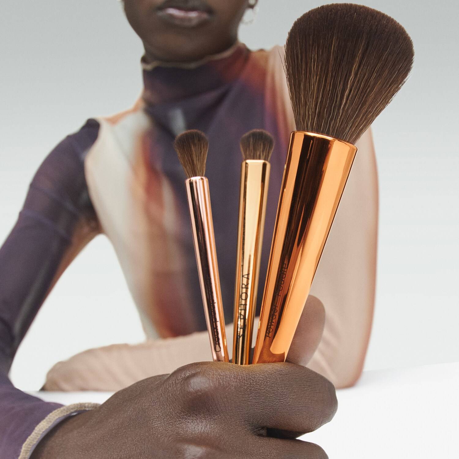 SEPHORA COLLECTION Glitter Under The Sun Makeup Brush Set | SEPHORA UK