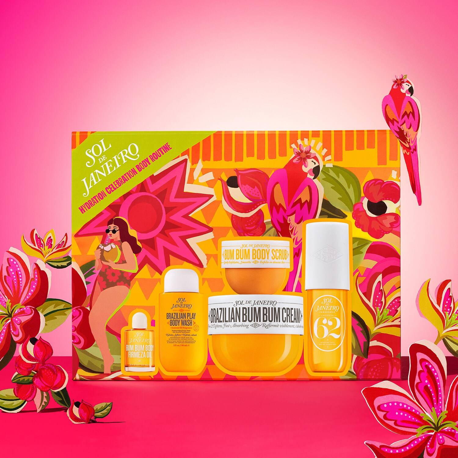 SOL DE JANEIRO Hydration Celebration Body Routine Set | SEPHORA UK