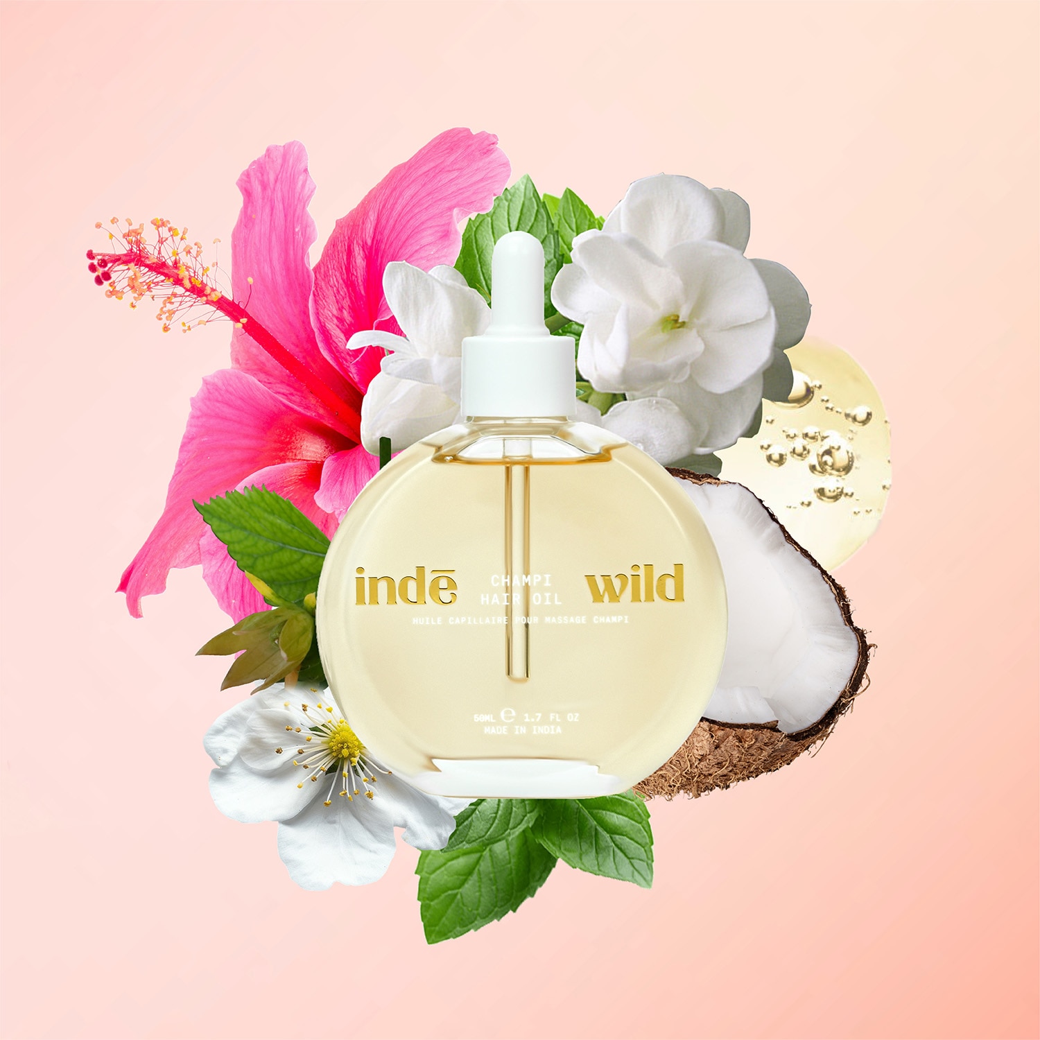 INDE WILD LIMITED Champi Hair Oil 50ml | SEPHORA UK