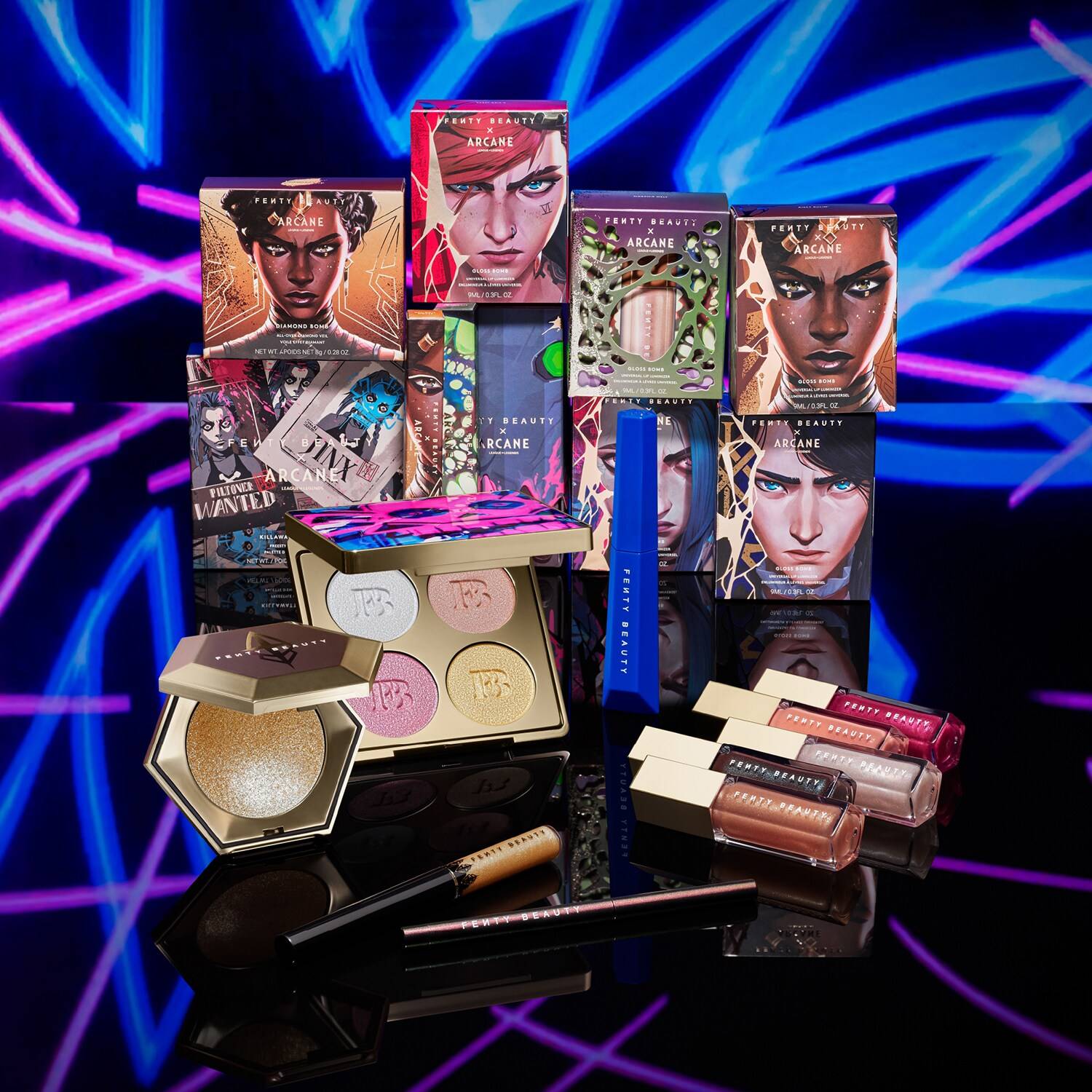 FENTY BEAUTY Arcane x Diamond Bomb All-Over Diamond Veil 8g | SEPHORA UK