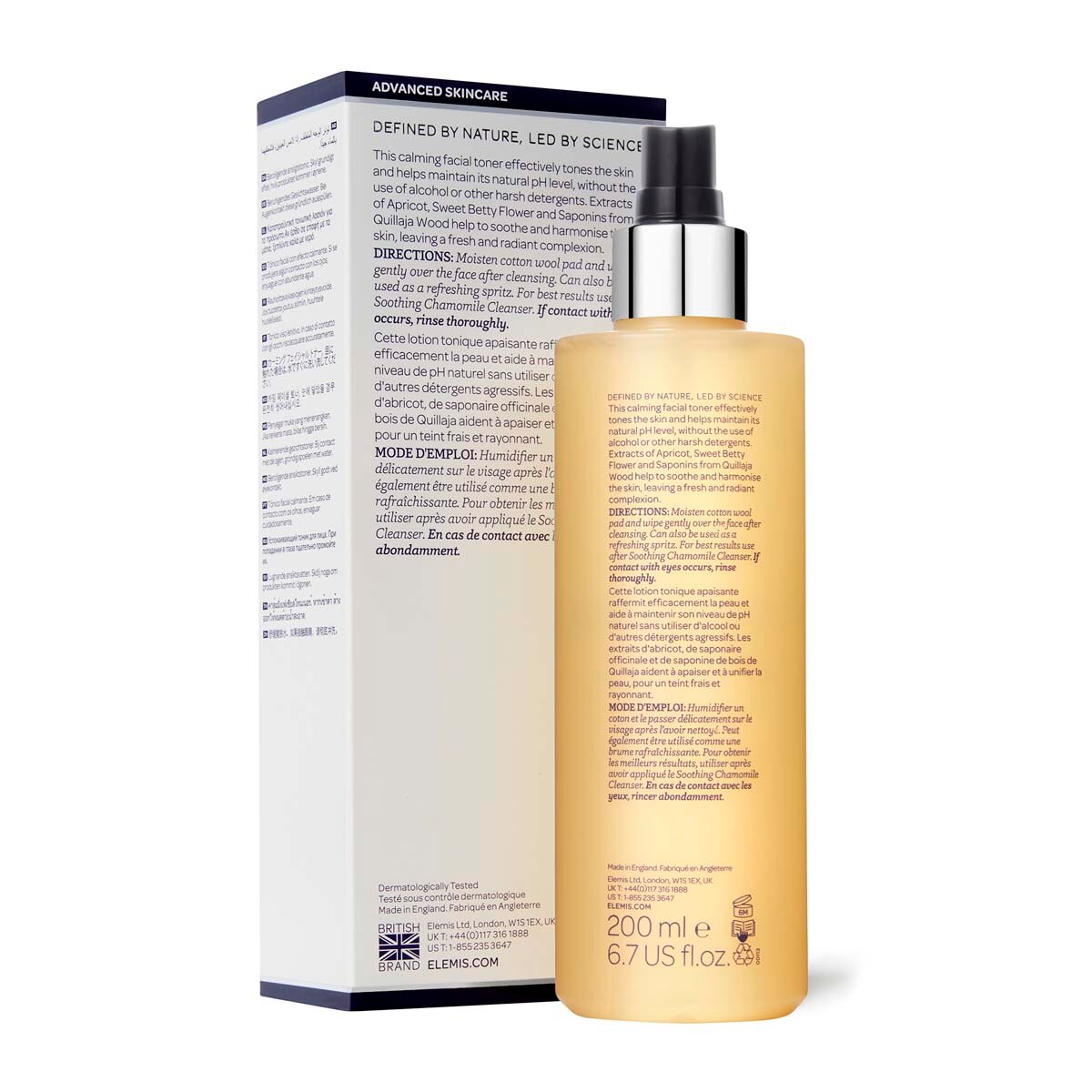 ELEMIS Soothing Apricot Toner 200ml | SEPHORA UK