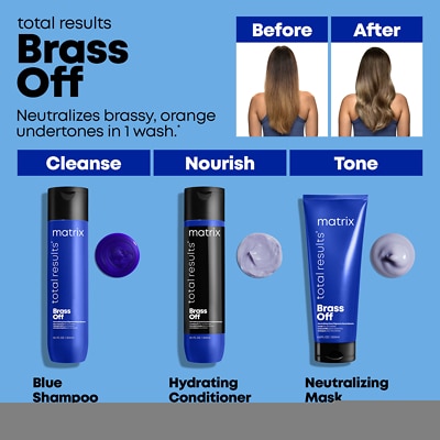 Matrix Total Results Brass Off Blue Shampoo 300ml SEPHORA UK
